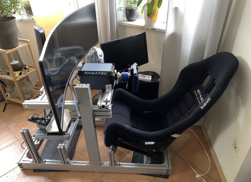 Racing Simulator Fanatec Podium F1 DD1 Heusinkveld Samsung 4 (Gebraucht ...
