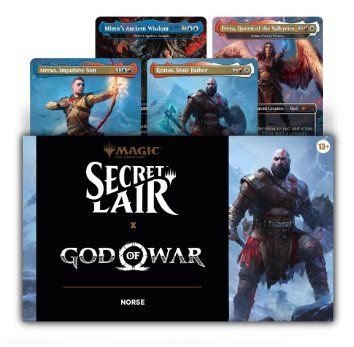 Magic MTG Secret Lair x God of War: Norse (EN) (Neu und ...
