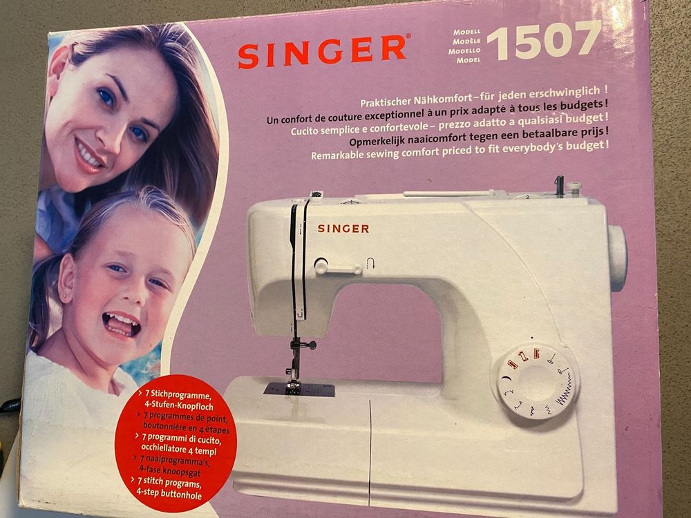 Singer Nähmaschine, Modell 1507 (Gebraucht) in Tuggen für CHF 55 – nur ...