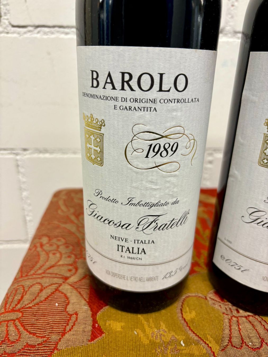 💚 💚 6 x 1989'er Giacosa Fratelli Barolo 💚 CH NACHLASS (Neu (gemäss ...
