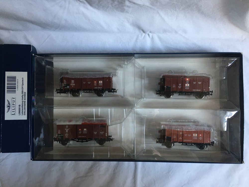 Set Liliput Wagons Croix Rouge SBB-CFF Epoche II | Kaufen auf Ricardo