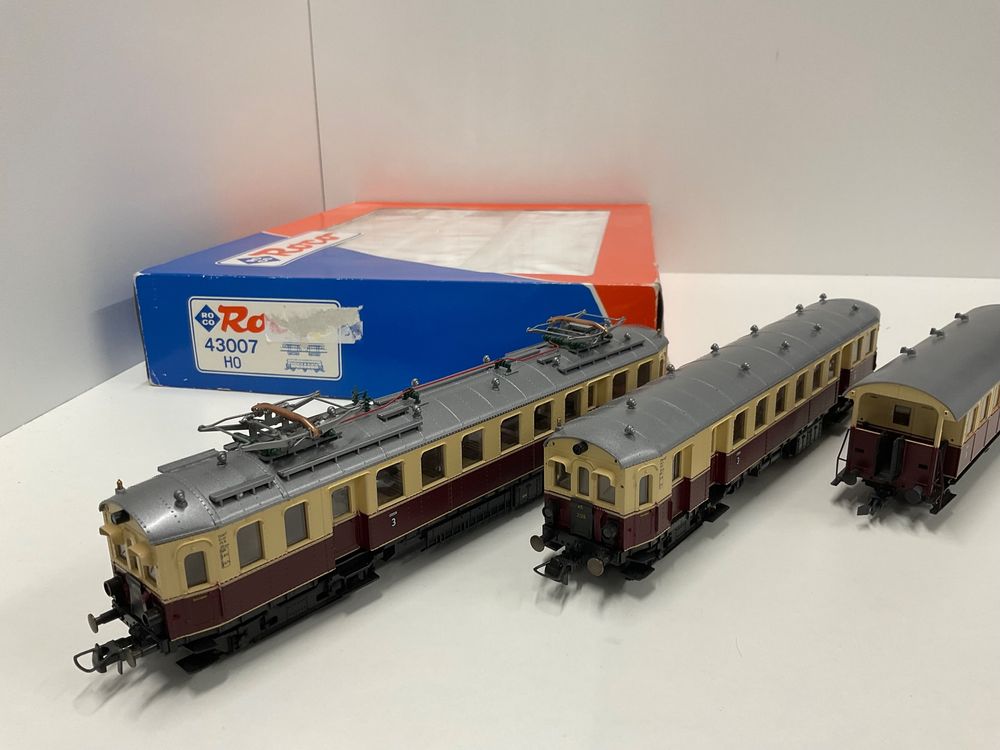 Roco HO DRG ET 85 DB 43007 mit OVP, Top DC Analog Bespielt (Gebraucht ...