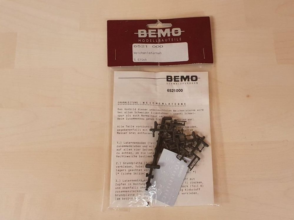 BEMO Art. 6521 000 Weichenlaternen (Neu und originalverpackt) in ...