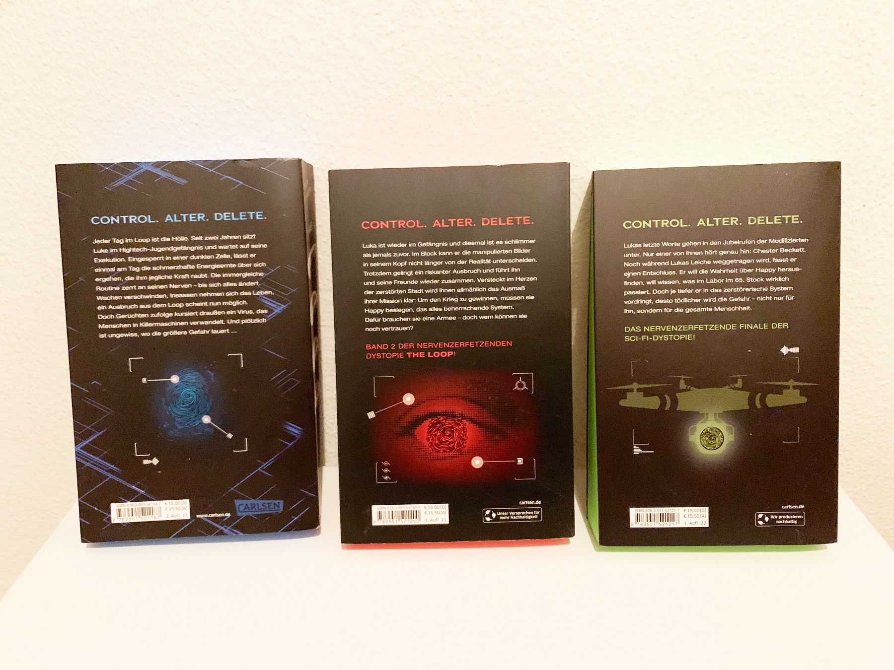 The Loop-Trilogie – Ben Oliver – Band 1–3 (Neu (gemäss Beschreibung ...