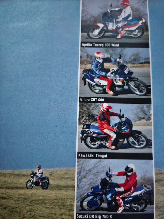 Motorrad 8/89 Norton Yamaha XTZ 750 Gilera XRT Suzuki DR xa (Gebraucht ...