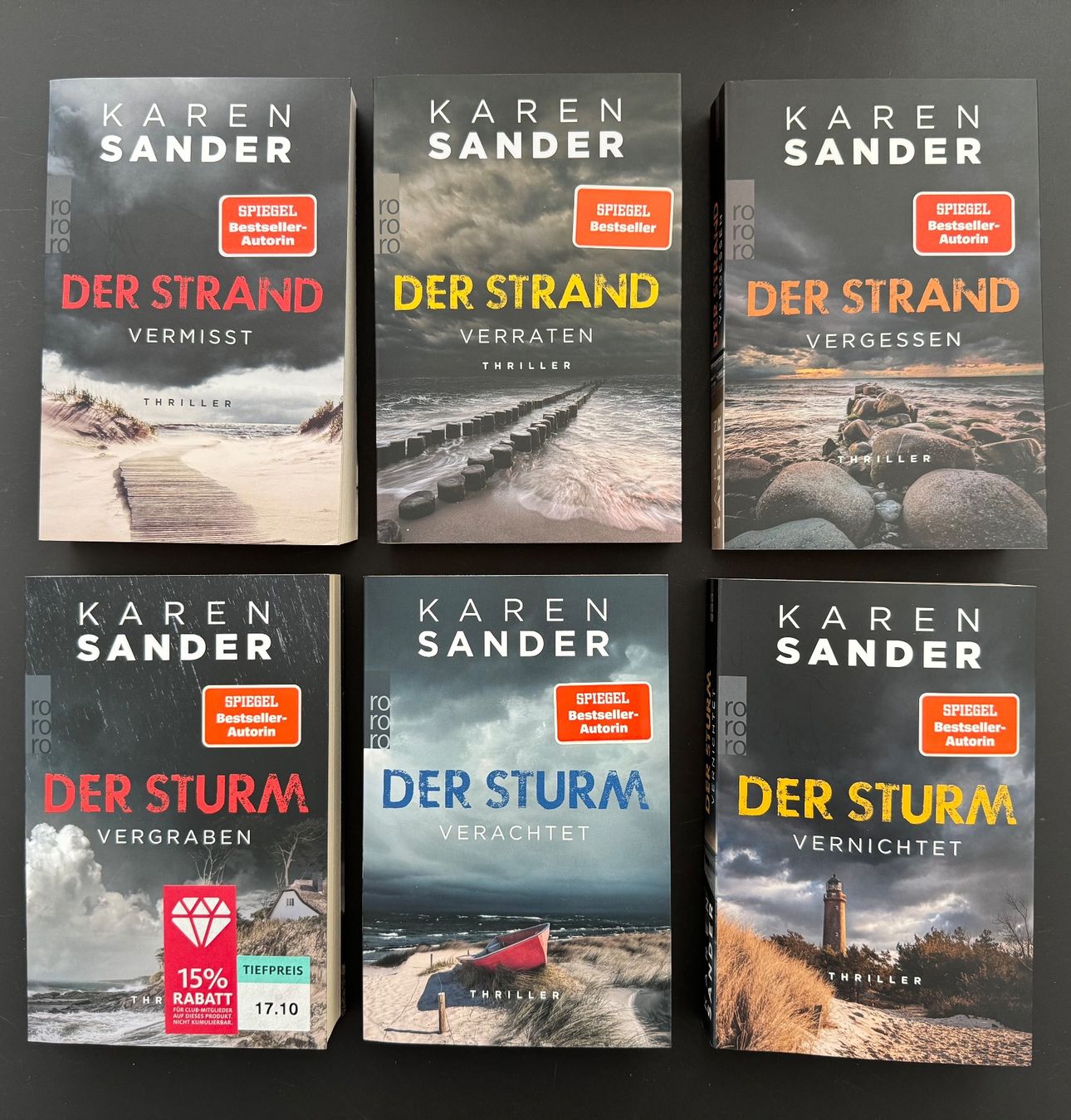 Karen Sander, 6 TB, Kommissar Tom Engelhardt und Kryptologin (Gebraucht) in Rieden SG für CHF 24 ...