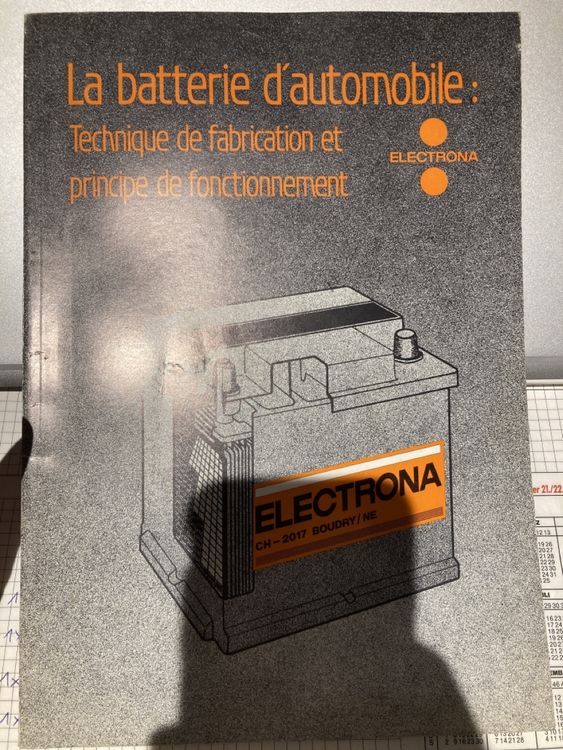 Oldtimer Start Batterie Electrona (D'occasion) à Roveredo GR pour CHF ...