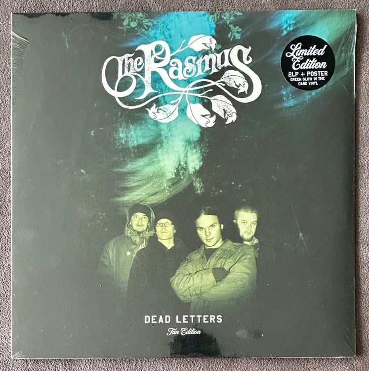 THE RASMUS Dead Letters 2LP GLOW VINYL! TOUR EDITION MEGARAR | Kaufen ...
