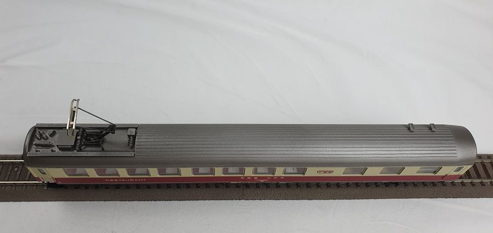Liliput 88054 SBB WRm Speisewagen "TEE" DC, Ersatzverp. (Gebraucht) in ...