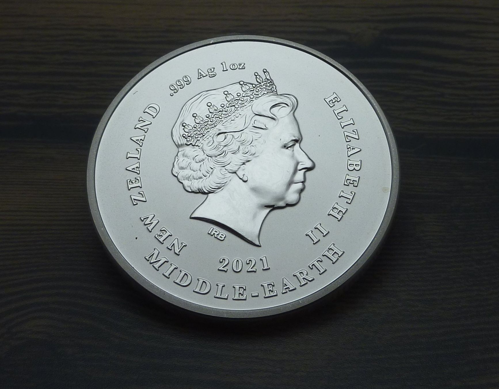 1Unze Silber 999.9 - 20 Jahre Herr der Ringe - Frodo (Neu (gemäss ...