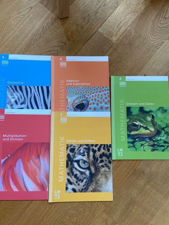 Mathematik 4 Primarstufe Arbeitshefte LMVZ Zürich | Kaufen auf Ricardo