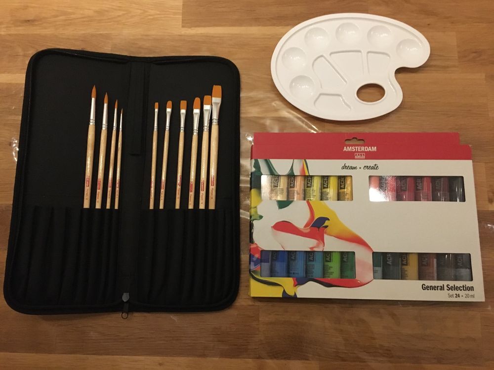 Acryl Farben Set (Neu und originalverpackt) in Courgenay für CHF 26 – mit Lieferung auf Ricardo ...