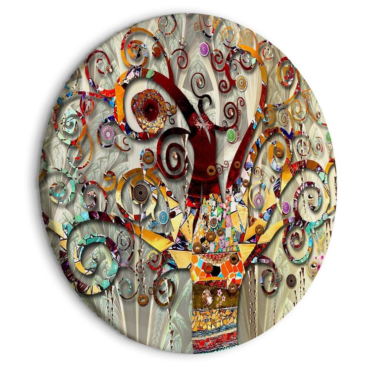Wandbild Rund Gustav Klimt Motiv Deko NEU | Kaufen auf Ricardo