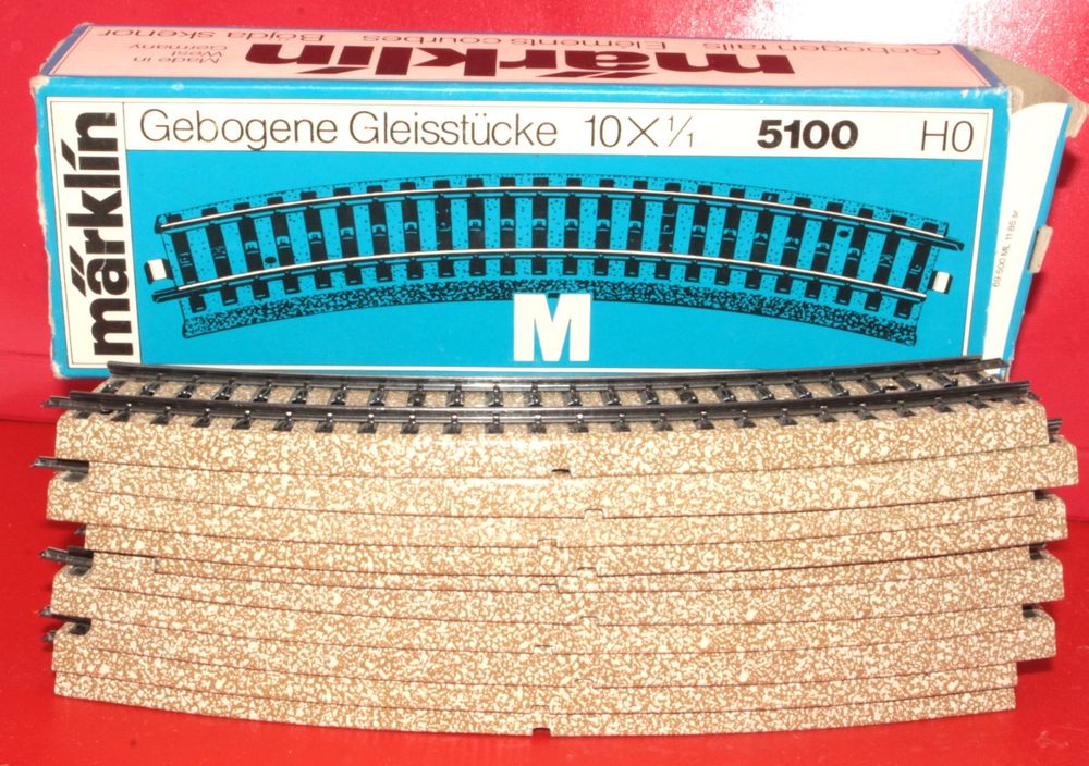 H0 / MÄRKLIN M-GLEISE + OVP 10x 5100 | Kaufen auf Ricardo