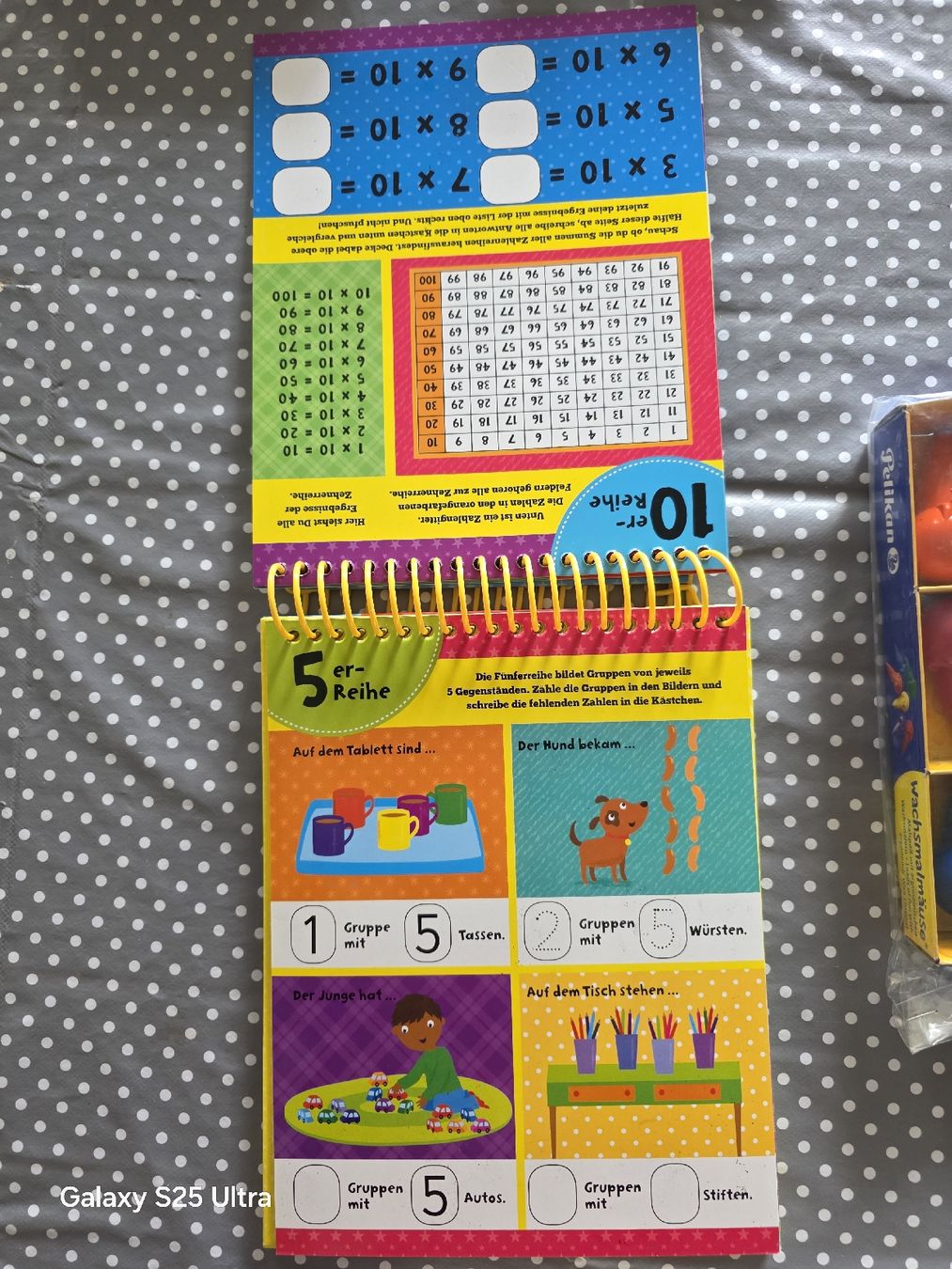 Rechenreihen-Tafel "Los geht's!" für Kinder ab 3 Jahren (Gebraucht) in ...