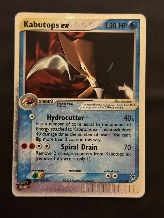 Kabutops EX - Pokemon sandstorm | Kaufen auf Ricardo