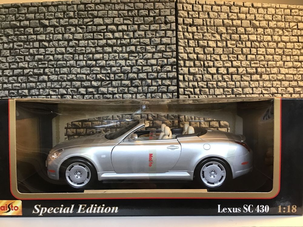 Modellauto Maisto Lexus SC 430 limited Edition 1:18 | Kaufen auf Ricardo