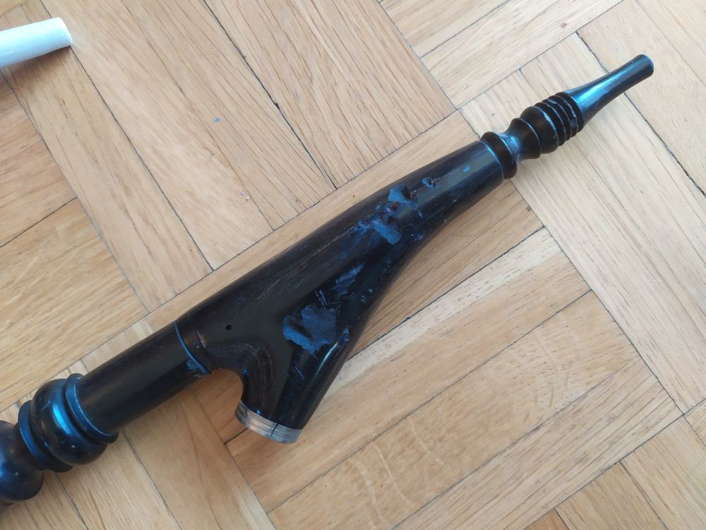 Antike JÄGER-PFEIFE, mit HORN L= 85cm !! | Acheter sur Ricardo