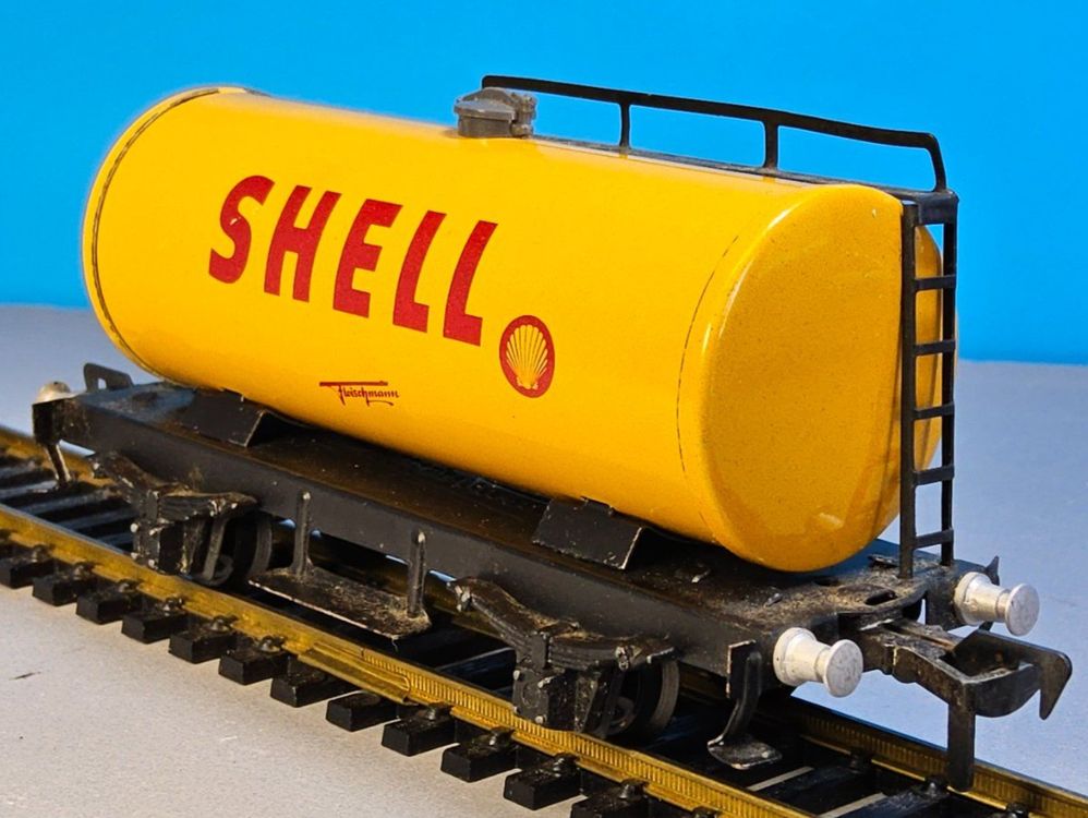 Fleischmann 1215 Sh __ Kesselwagen SHELL _ vintage _ Spur H0 (Gebraucht ...