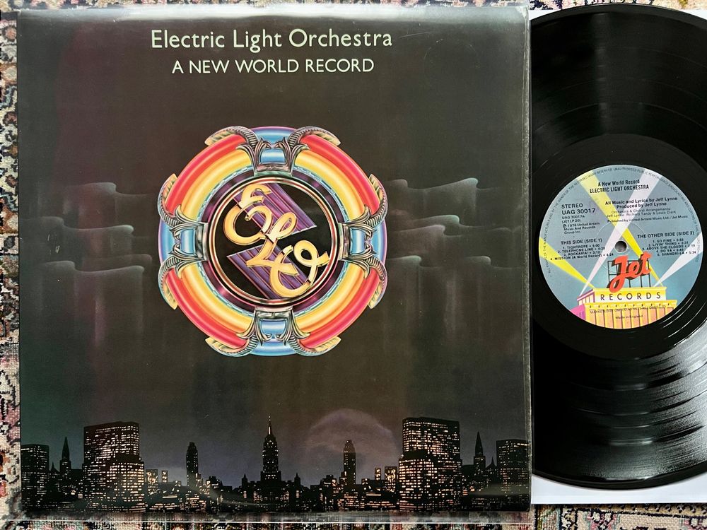 UK Rock Electric Light Orchestra A New World Record LP🛀 (Gebraucht) in ...