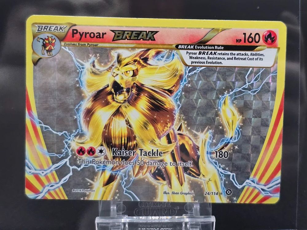 Pyroar BREAK #24 Steam Siege LP / 🇬🇧 (D'occasion) à COINTRIN pour CHF 5 ...