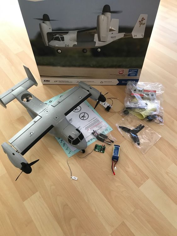 V-22 Osprey VTOL BNF Basic, 487mm | Kaufen auf Ricardo
