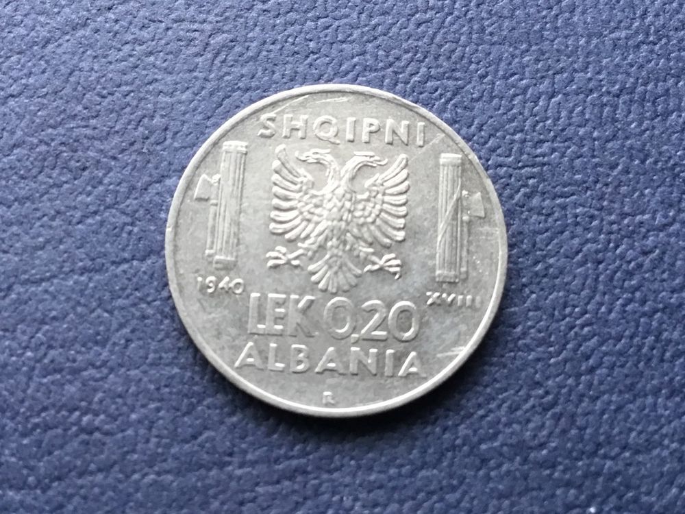 0,20 LEK Albanien 1940 XVIII | Kaufen auf Ricardo
