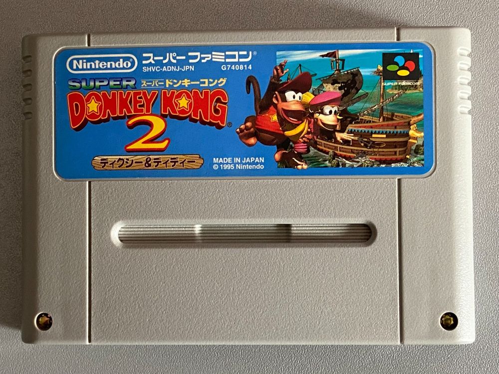 Donkey Kong Country 2 Diddy's Kong Quest - SNES SFC (Gebraucht) in ...