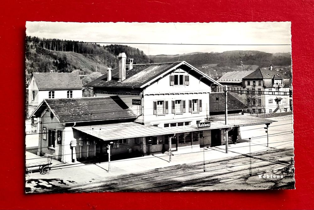 Koblenz (AG) - Bahnhof - alte Ansichtskarte (Gebraucht) in Rothrist für CHF 26.5 – nur Abholung ...