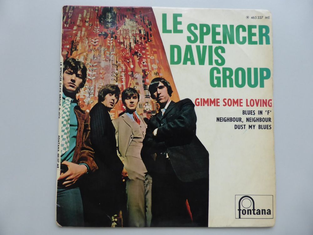 VINYL SINGLE EP LE SPENCER DAVIS GROUP | Kaufen auf Ricardo