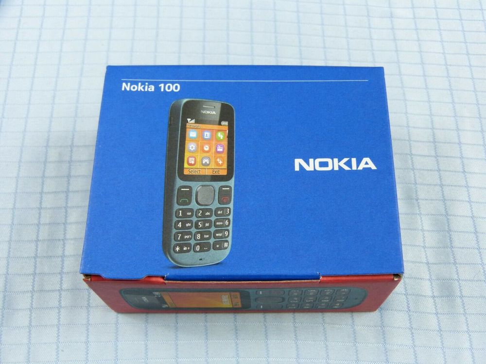 Original Nokia 100! NEU & OVP! Unbenutzt! RAR!📌 (Neu und ...