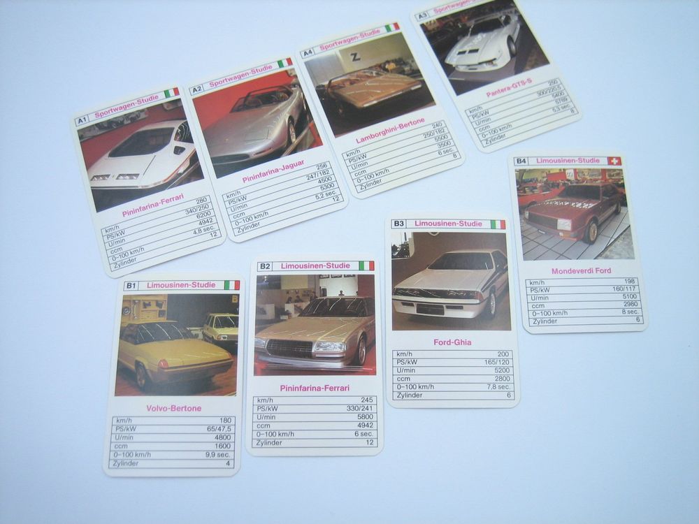 Auto Quartett Zukunftsautos Joker | Kaufen auf Ricardo