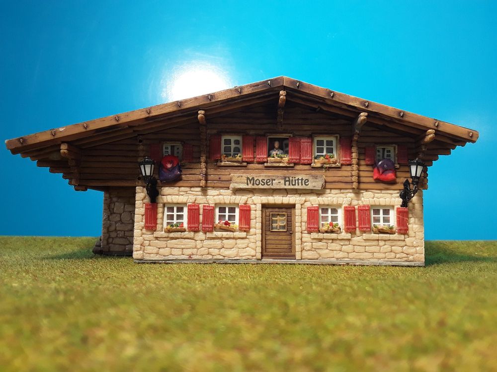 Modelleisenbahn Haus _ Berghütte _ Berg Restaurant _ Spur H0 (Gebraucht) in Uerikon für CHF 59 ...