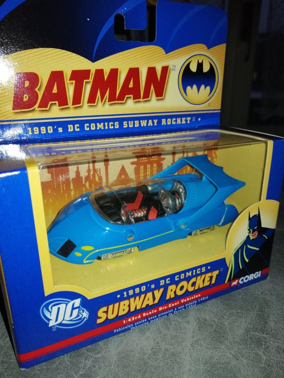 CORGI 1:43 - BATMAN SUBWAY ROCKET - NEU OVP (Neu und originalverpackt ...