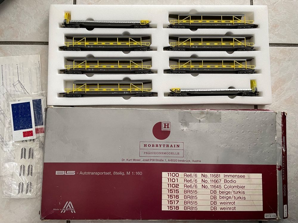 Hobbytrain 3000 Autoverladewagen-Set BLS | Kaufen auf Ricardo