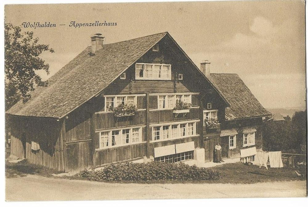 WOLFHALDEN: Appenzellerhaus 1913 (Gebraucht) in Engelburg für CHF 18 – mit Lieferung auf Ricardo ...