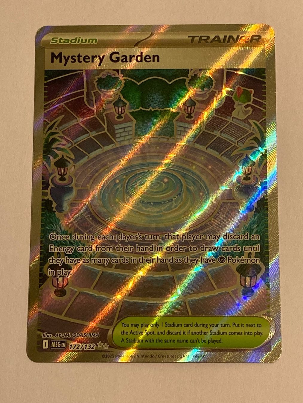 Pokemon MEGA EVOLUTION Mystery Garden 172 / 132 🇬🇧 EN (Neu (gemäss ...
