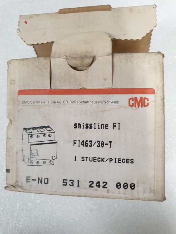 ABB FI SCHUTZSCHALTER 63A | Kaufen auf Ricardo