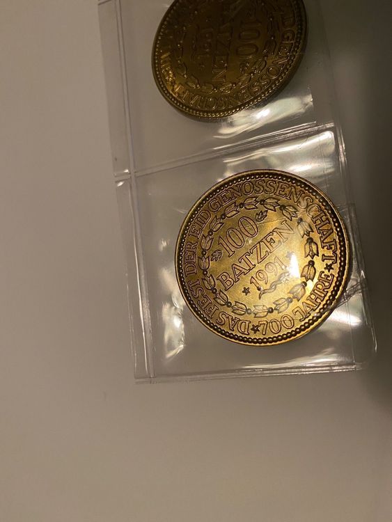 100 Batzen 1991 CANTON SCHWYZ | Kaufen auf Ricardo