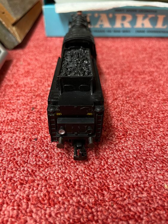 Märklin 3045 seltene dänische Dampflok 205 DSB OVP von 1967 | Kaufen ...