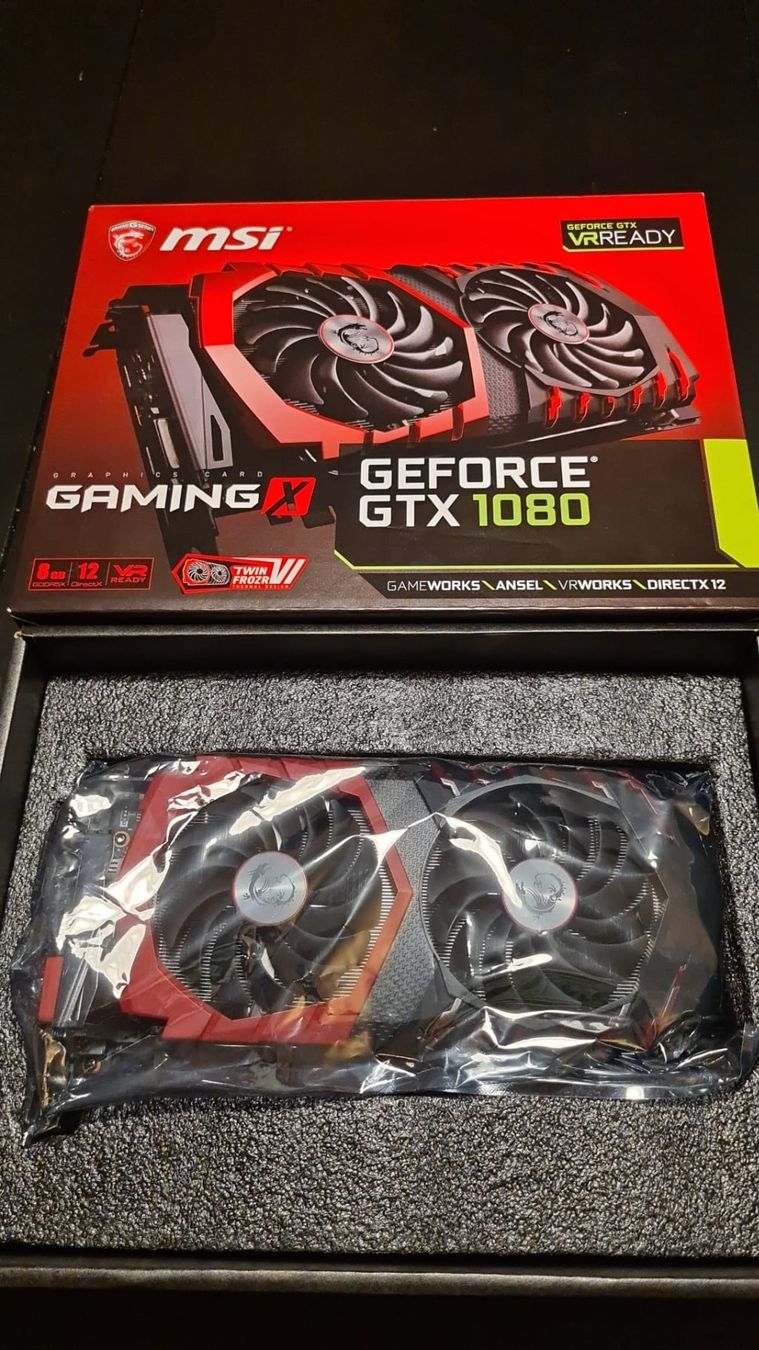 MSI NVIDIA GeForce GTX 1080 Gaming X 8GB (D'occasion) à Luzern pour CHF ...