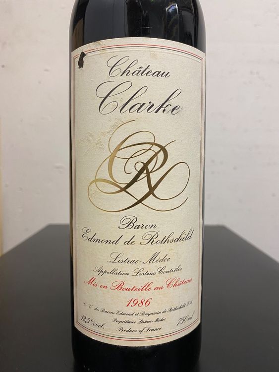 Château Clarke 1986 Baron de Rothschild | Kaufen auf Ricardo