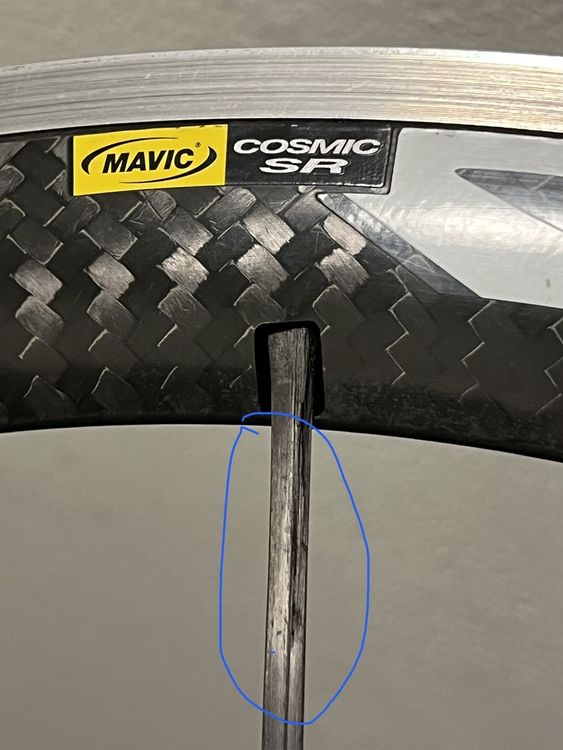 Mavic SSC Cosmic Carbon SLR Laufräder fast neu & Ersatzteile (Gebraucht ...