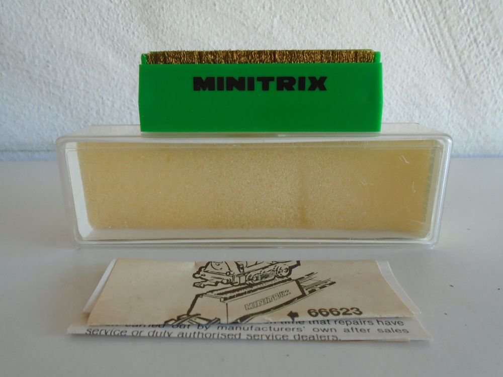Minitrix N: Lokradreiniger Nr. 66623, mit OVP und Anleitung (Gebraucht ...