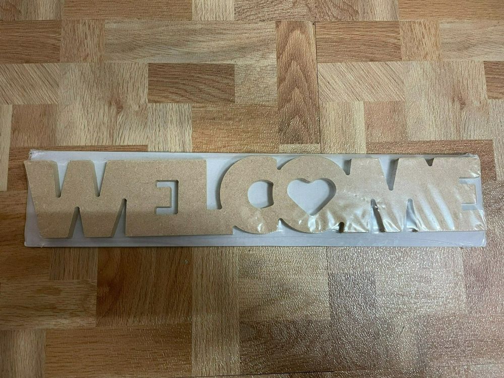 Gonis Welcome Schild MDF (Neu und originalverpackt) in Jona für CHF 3 ...
