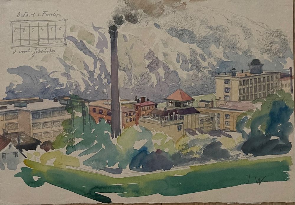 Landschafts Aquarell Monogr (Gebraucht) in Root für CHF 10 – mit Lieferung auf Ricardo kaufen