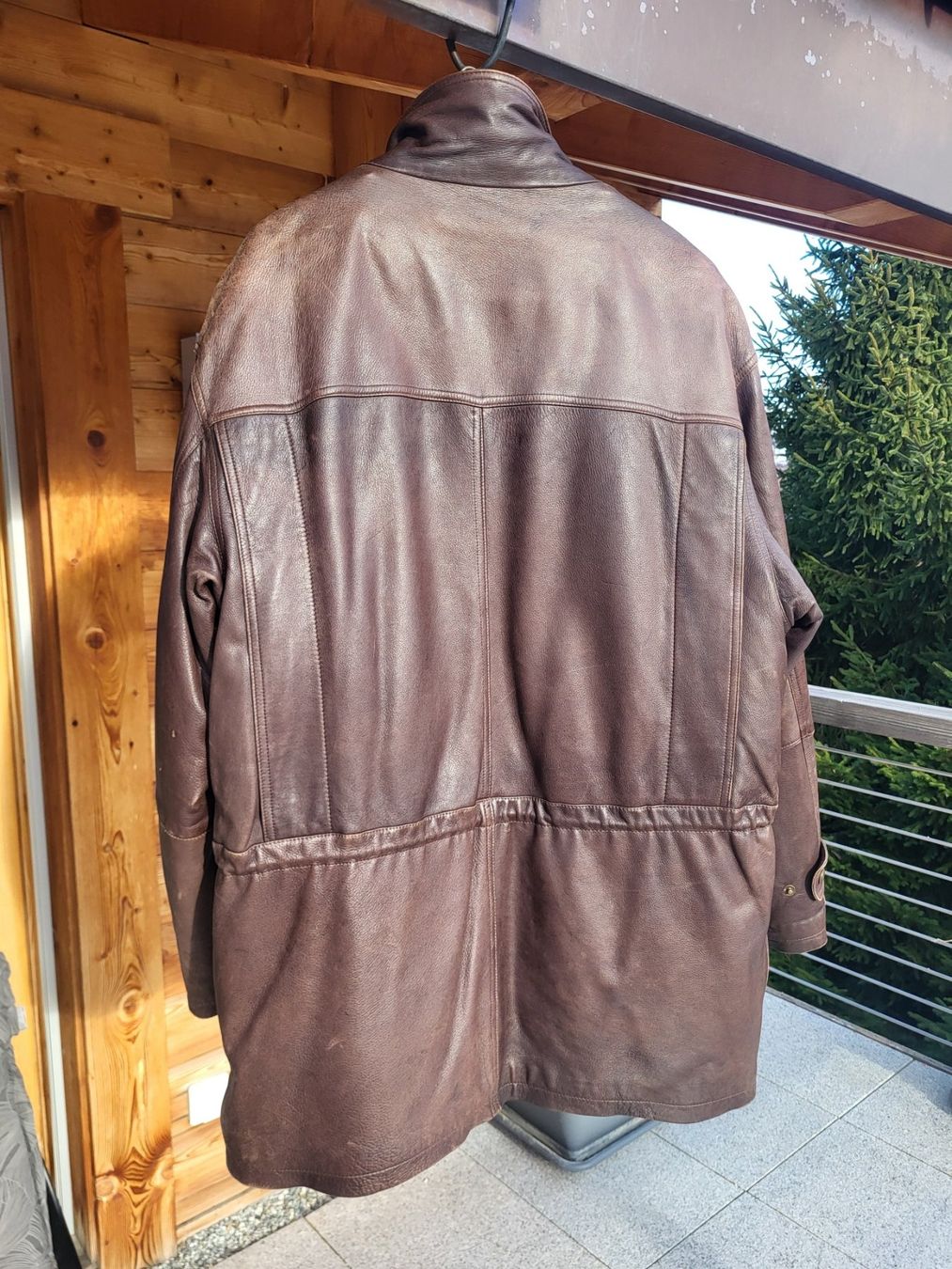 BOGNER - NP800.- Veste Cuir 3 Saisons Avec Doublure Complète (Gebraucht ...