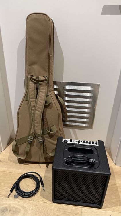Baby Taylor Travel Guitar TS-BTE & AER Alpha Verstärker (Gebraucht) in ...