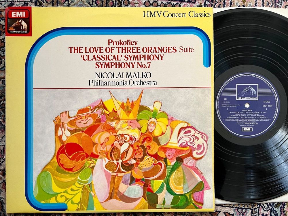 Prokofiev The Love Of Three Oranges - Symphony No.7 - LP (Gebraucht) in ...