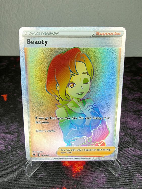 Pokemon Trainer Karte Beauty ab 1.Fr (Neu (gemäss Beschreibung)) in Au ...